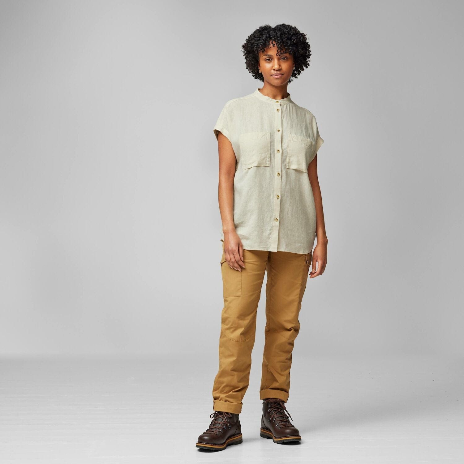 Fjällräven Övik Hemp Shirt SS W | Fjällräven Australia