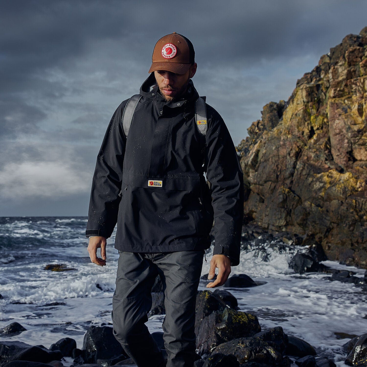 Fjällräven Vardag Mens Hydratic Anorak | Waterproof Shell | Fjällräven ...